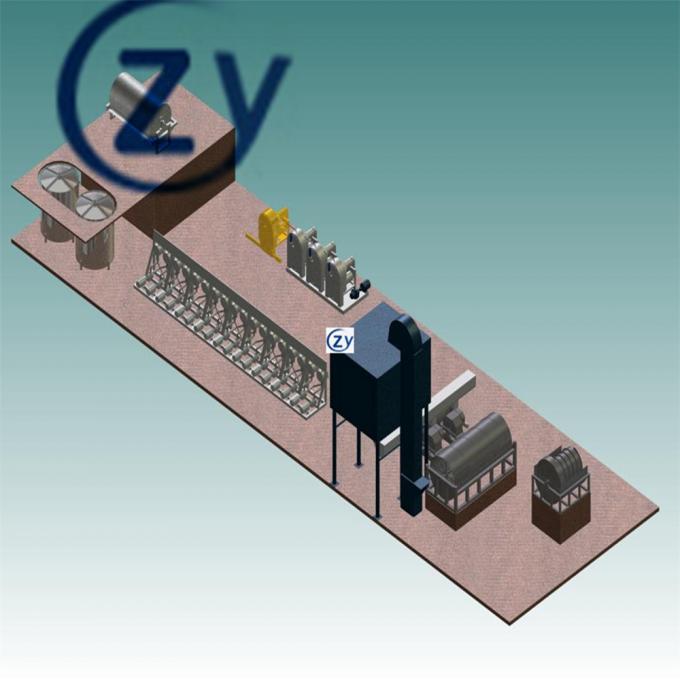 Rubber Plastic Cyclone For Multicyclone Casasva Starch Processing Line