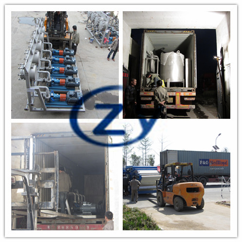 Stainless Steel 304 Vacuum Starch Filter Starch Dewatering 4kw Power