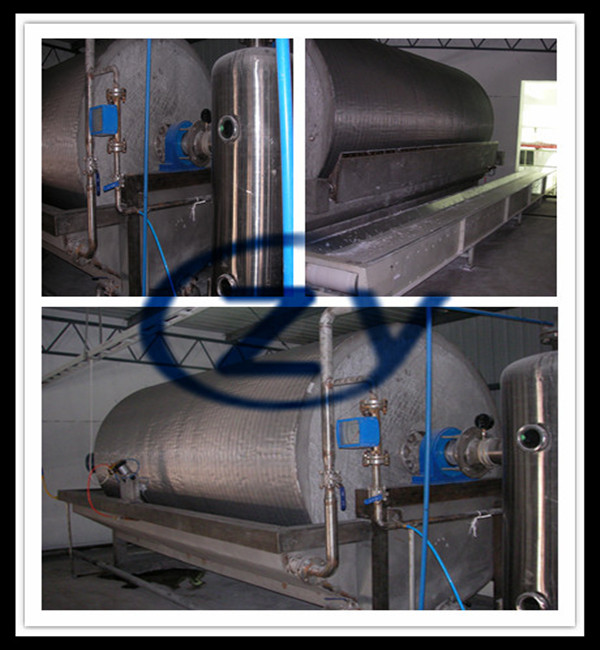 Rotary Starch Dewatering Machinery SUS304 Vacuum Filter