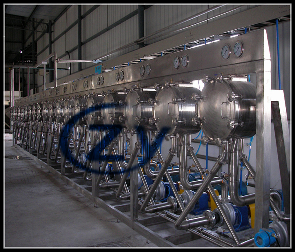 Full Stainless Steel Starch Making Machine Hydro Cyclone Unit Different ...