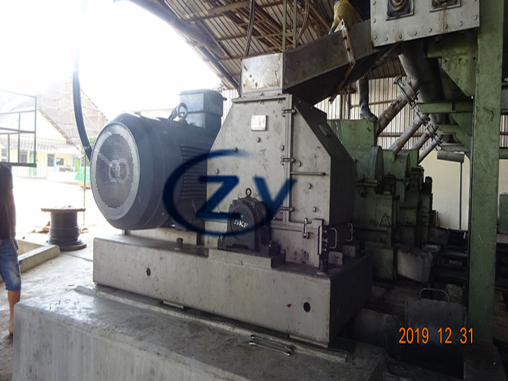 180pcs blade ,1450rpm Rasper / SS304 cassava crushing machinery