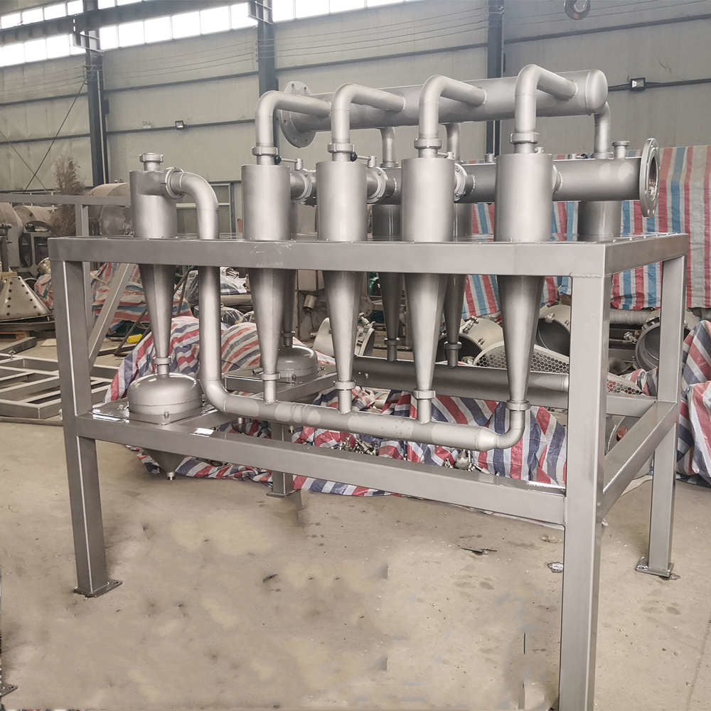 DS4 Multi Cyclone Desander Starch Filter Machine Tapioca Starch ...