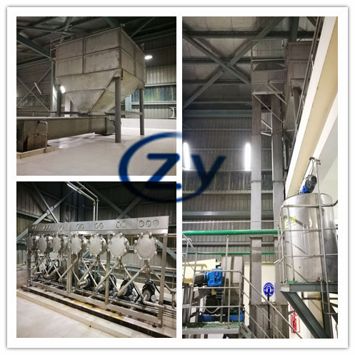 380V 30kw Starch Extraction Machine SS304 Starch Centrifugal Sieves