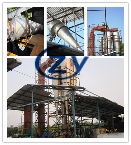 SS304 8t/H Vacuum Filter Dewatering Potato Starch Machine